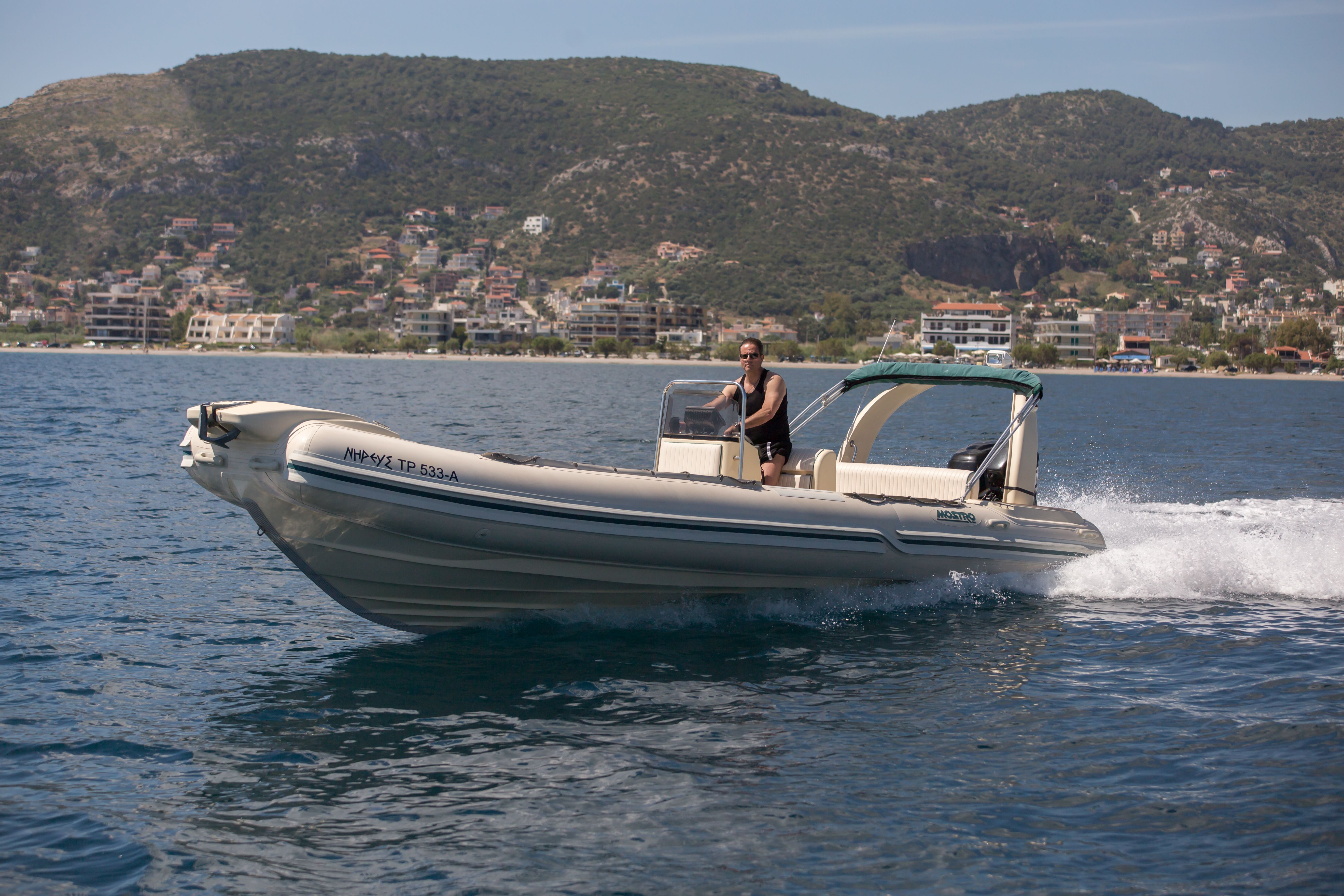 Motorboat Mostro Corvette 780 Nereus for rent - Greece | Boataround