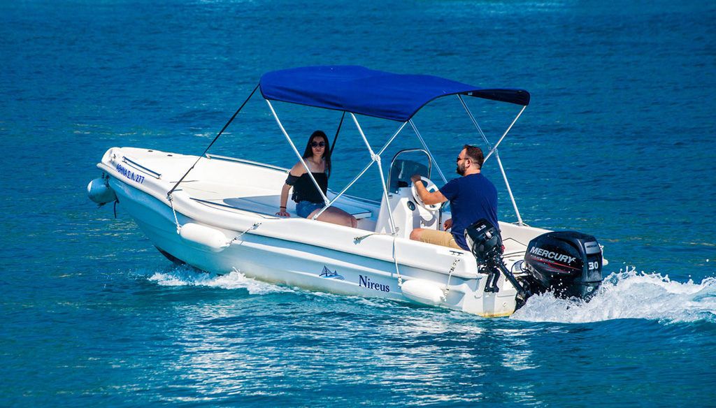 Motorboat Olympic Lux Skarpelos for rent - Greece | Boataround