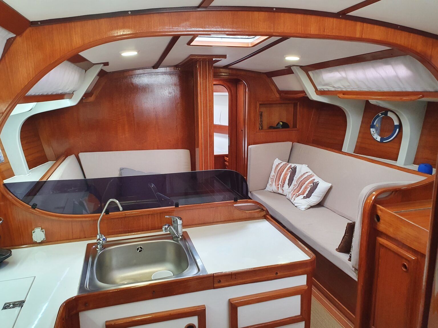 Sailing yacht Jeanneau Sun Legend 41 Velade for rent - Spain | Boataround