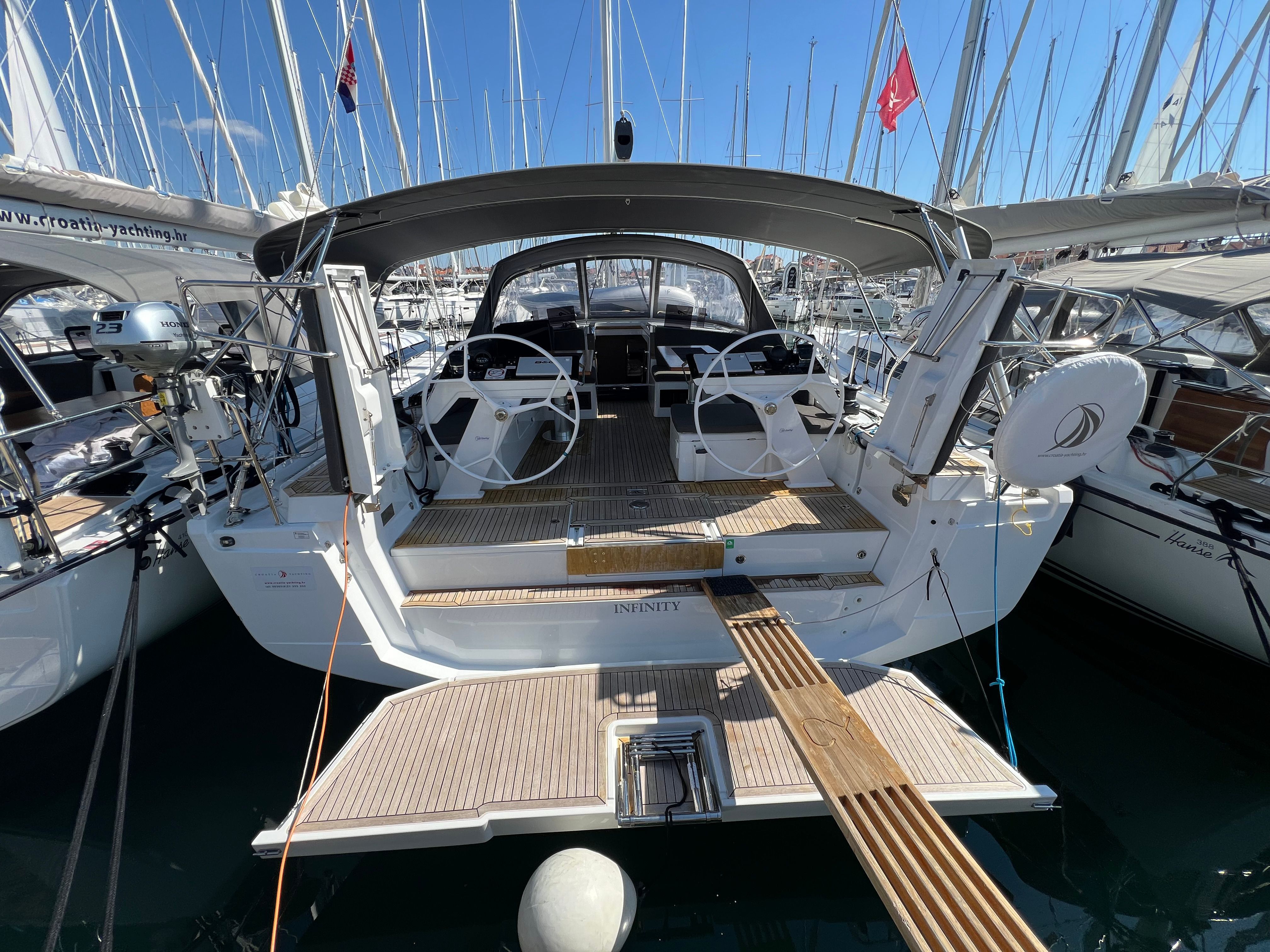 Sailing yacht Hanse 460 Infinity for rent - Croatia | Boataround