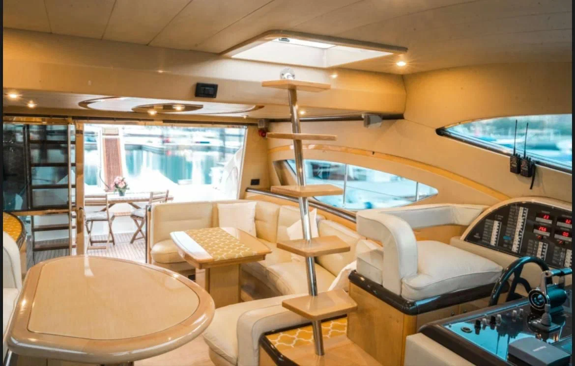 Motor yacht Ferretti 53 Celina for rent - United Arab Emirates | Boataround