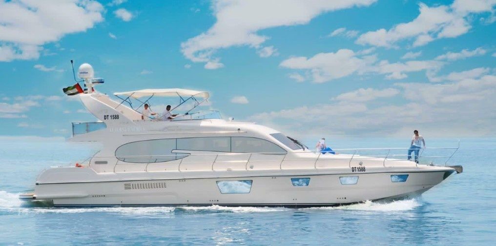 Motor yacht Al Shaali Marine 70 Alsali for rent - United Arab Emirates ...
