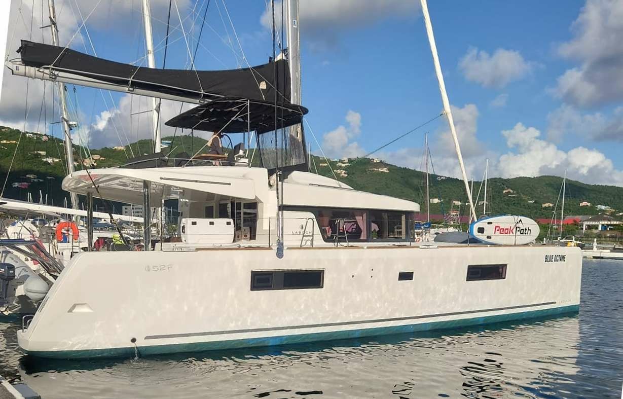 Catamaran Lagoon 52 F Blue Octane for rent - Caribbean | Boataround