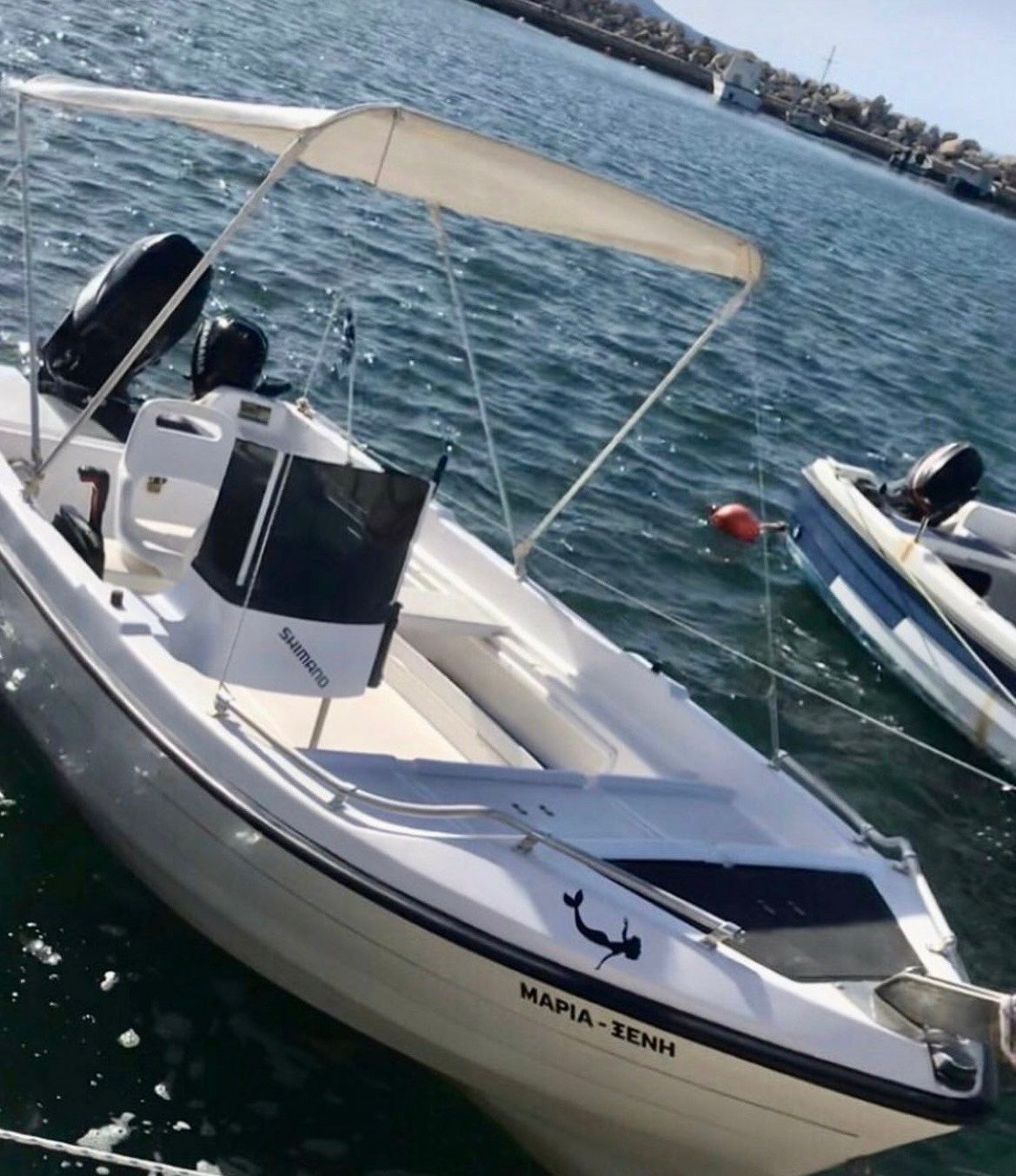 Motorboat Alfa Hellas 500 Maria Xeni for rent - Greece | Boataround