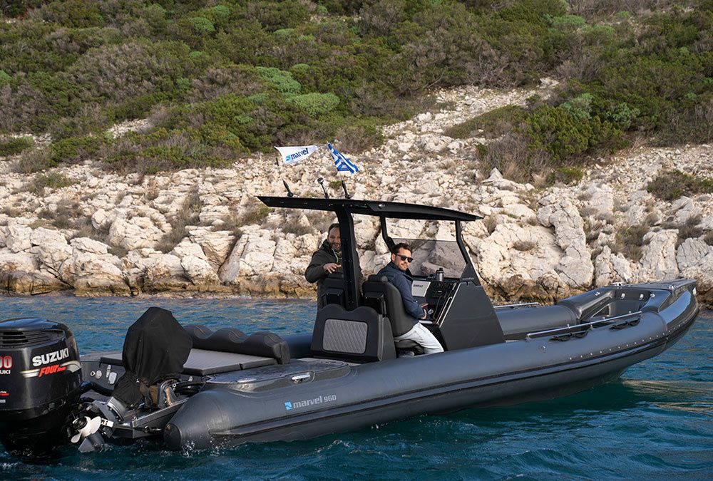 Motorboat Marvel 960 Space Cowboy for rent - Greece | Boataround