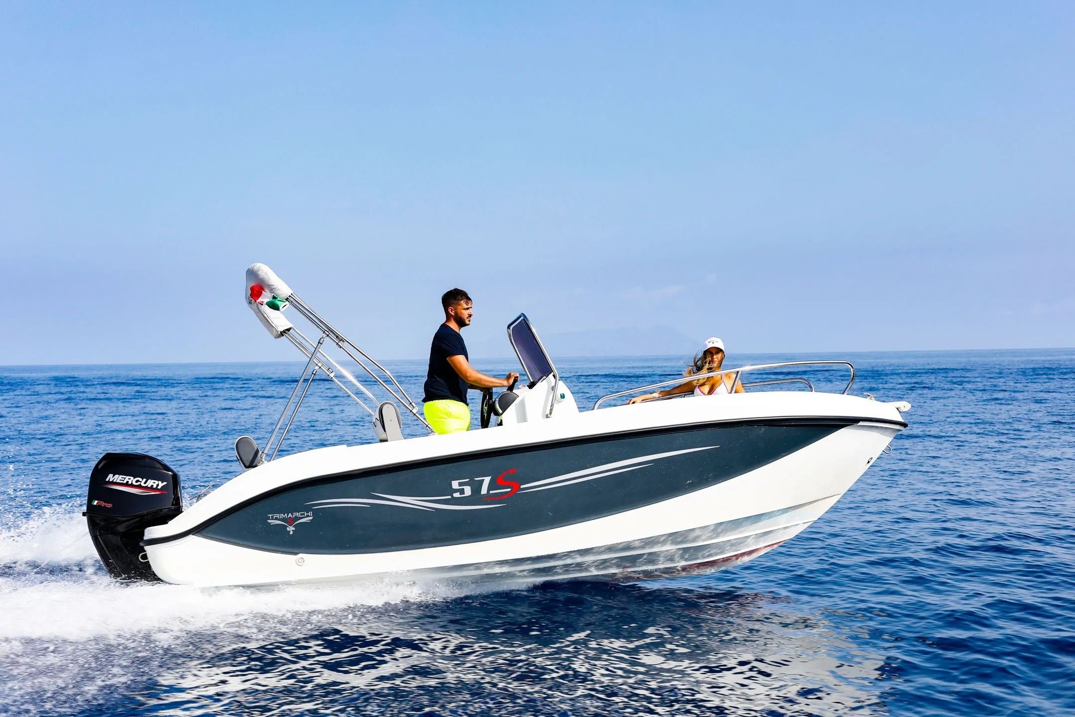 Motorboat Trimarchi 57S Open Creta for rent - Spain | Boataround